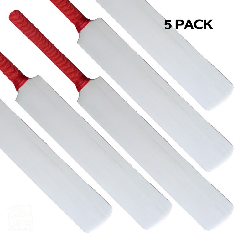 getpaddedup Five Miniature Autograph Cricket Bats (16.5 inch)