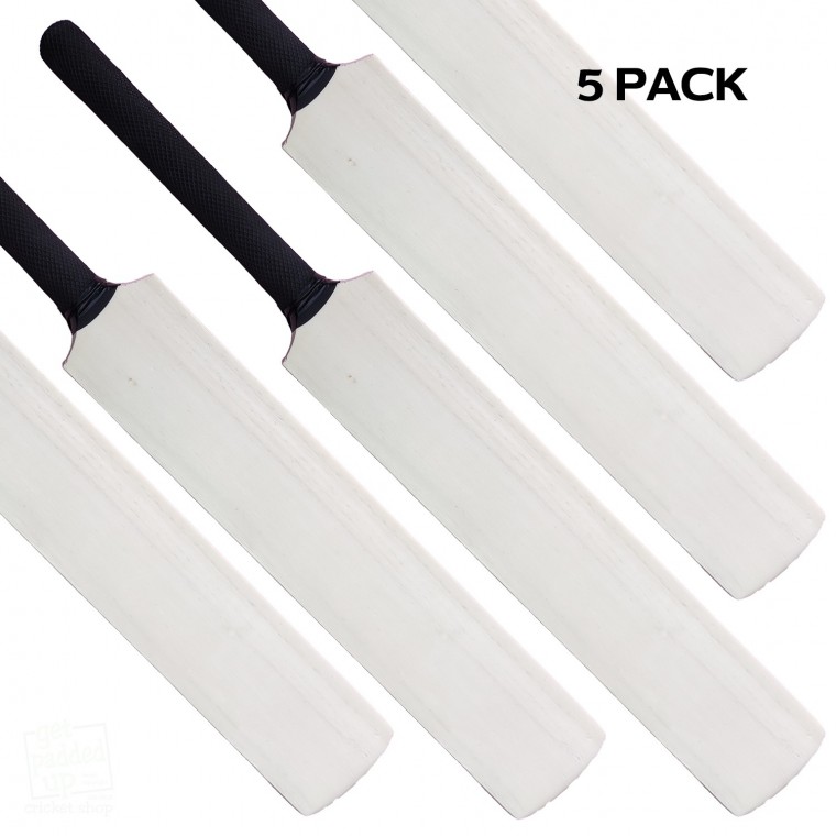 getpaddedup Five Miniature Autograph Cricket Bats (16.5 inch)