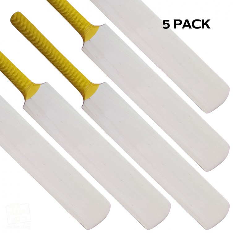 getpaddedup Five Miniature Autograph Cricket Bats (16.5 inch)