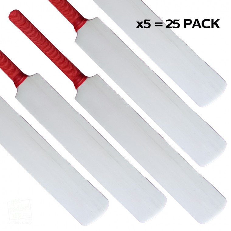 getpaddedup Twenty-five Miniature Autograph Cricket Bats (16.5 inch)